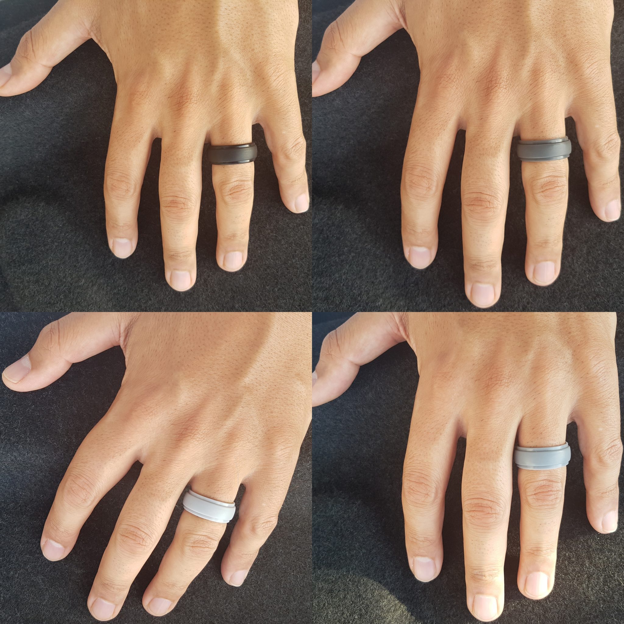 Dookeh Silicone Wedding Ring for Men – Mens Silicone Wedding Band ...